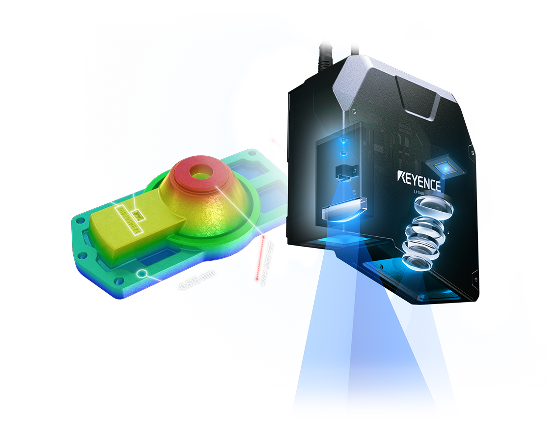 Laser-Scanner / 3D Laser-Snapshot-Sensor | KEYENCE Deutschland