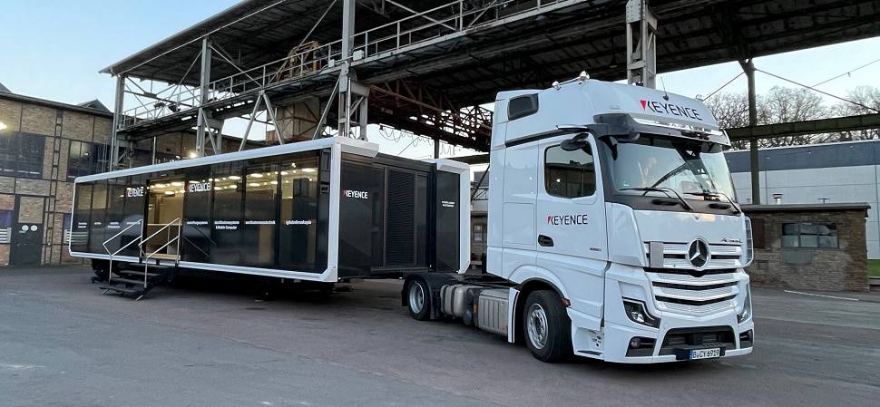 Roadshow Truck | KEYENCE Deutschland